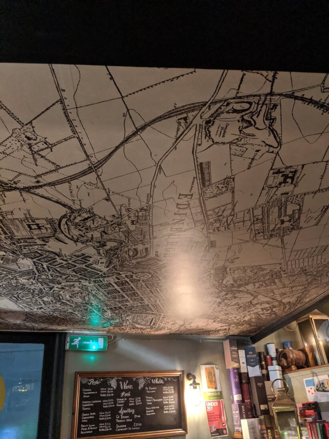 Map ceiling – Mappery