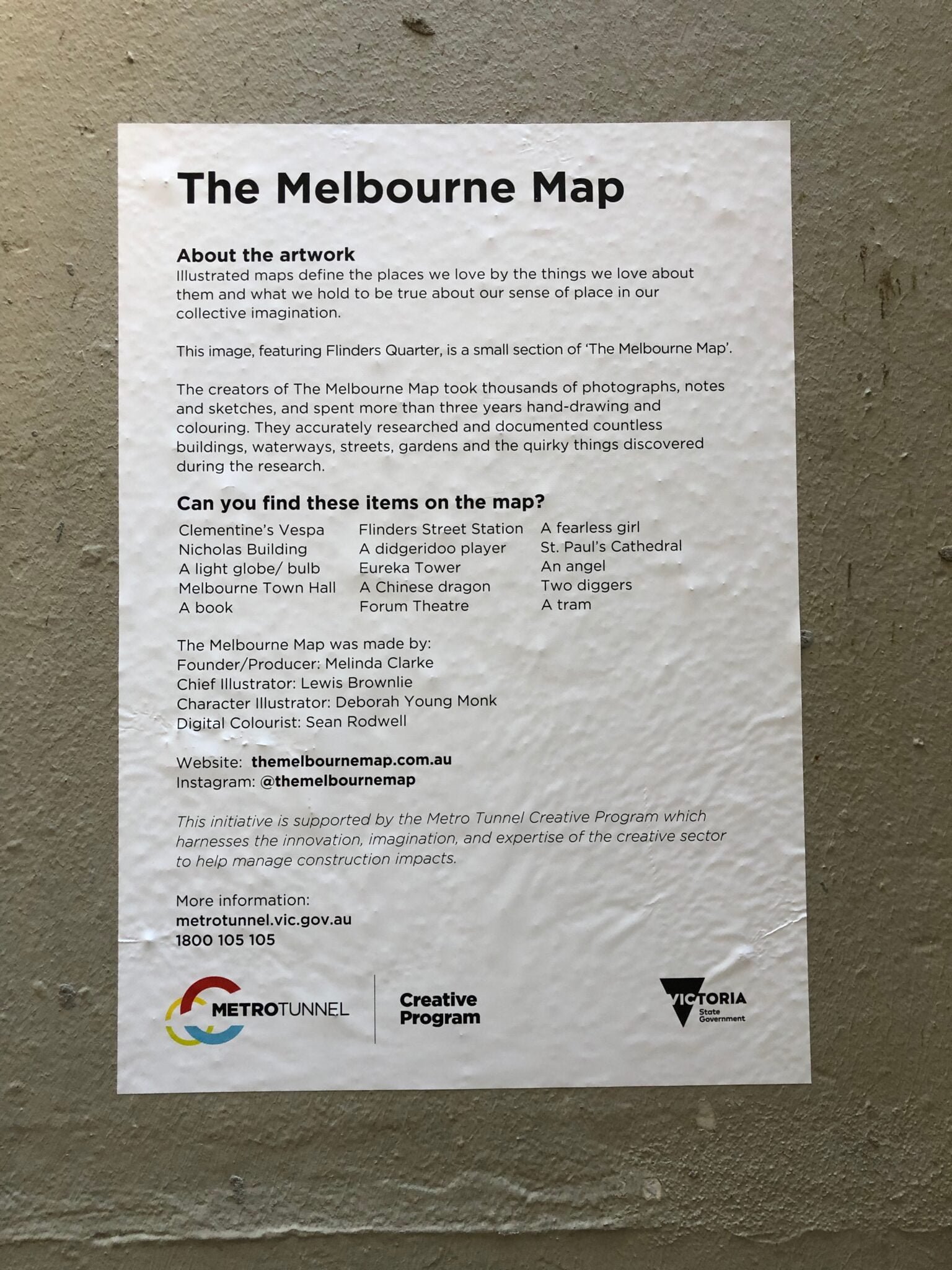 The Melbourne Map – Mappery
