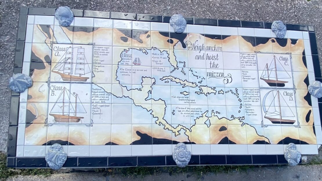 Weigh anchor and hoist the mizzen – Mappery