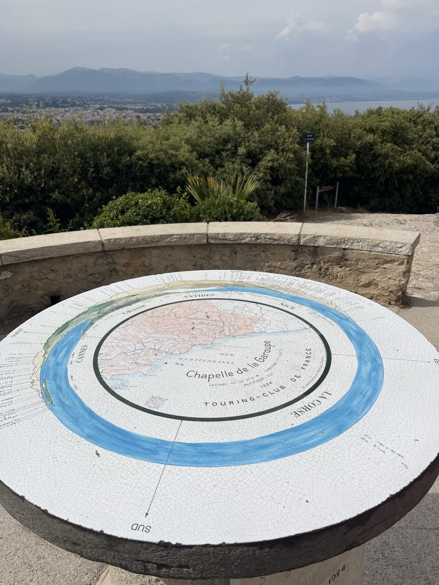 Panoramic maps of the Côte d’Azur – Mappery