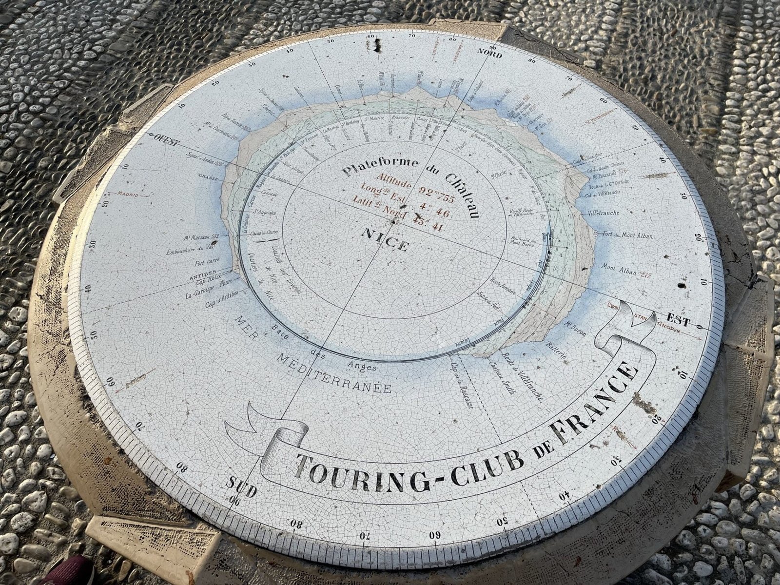 Panoramic maps of the Côte d’Azur – Mappery