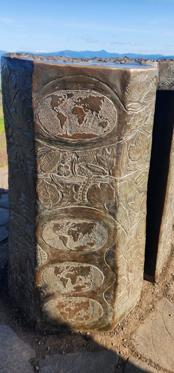 Bronze orientation map – Mappery