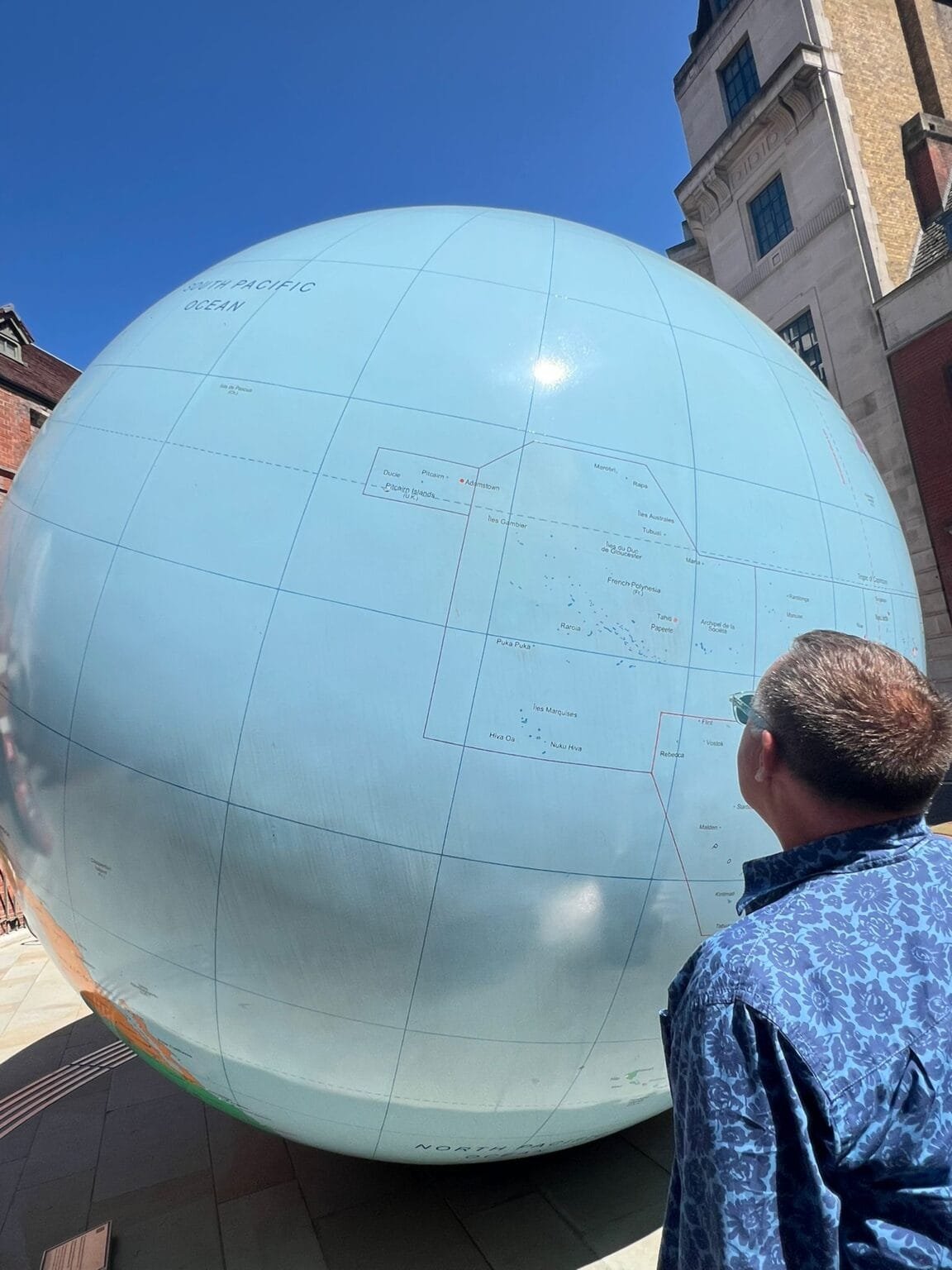 Upside Down World with a Difference – Mappery